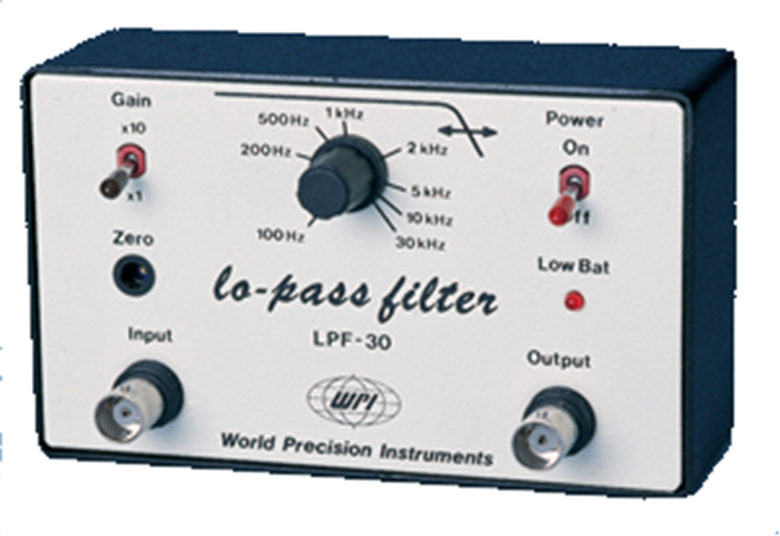World Precision Instruments | Amplifiers | Specialty Measurement | LPF-30